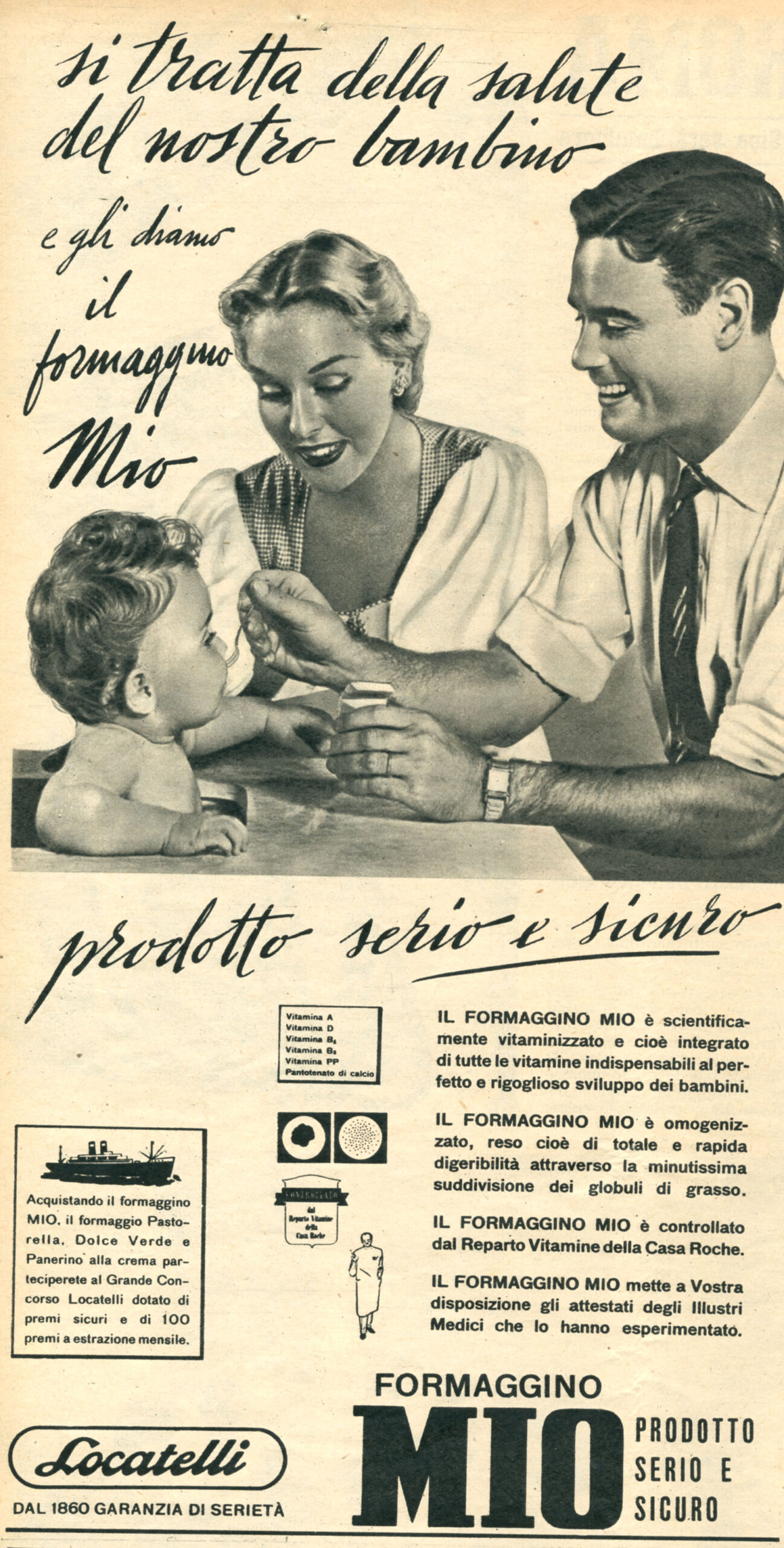 Mio. Il formaggino di tutti